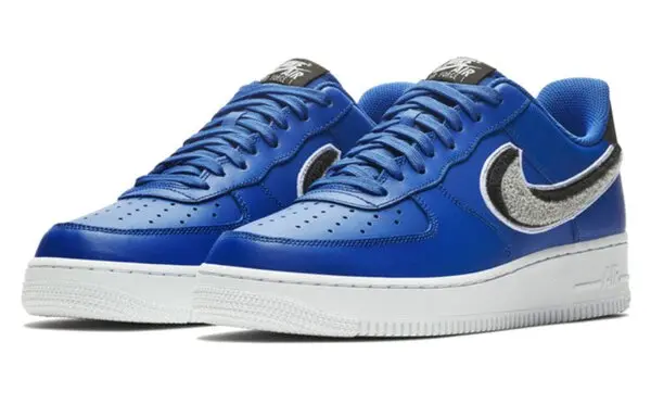 Nike Force 1 Low "chenille Swoosh" Sneakers