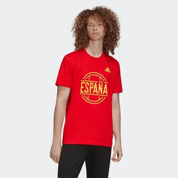 Adidas Spain Tee 'red Yellow