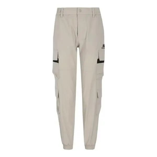 NEW BALANCE Cargo Pants - Beige/black