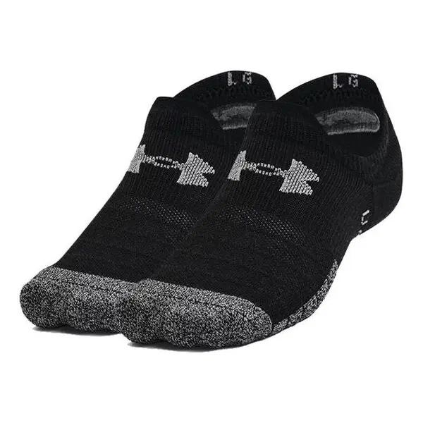 Under Armour Heatgear Ultra Low Tab Socks - Black/grey