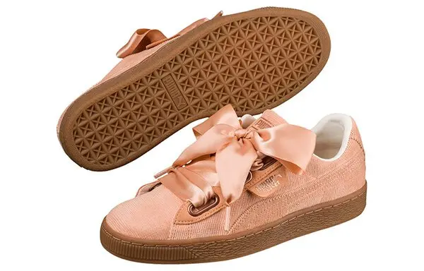 PUMA Basket Heart Corduroy Sneakers