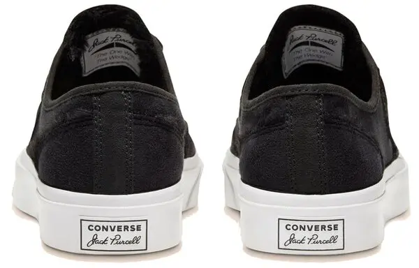 CONVERSE Jack Purcell Faux Fur-lined Leather Sneakers