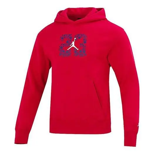 JORDAN Sport Fleece Knit Pullover Hooded Sweatshirt - Default Colorway