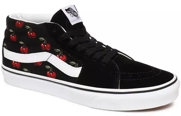 VANS Sk8-mid Sneakers With Cherry Print