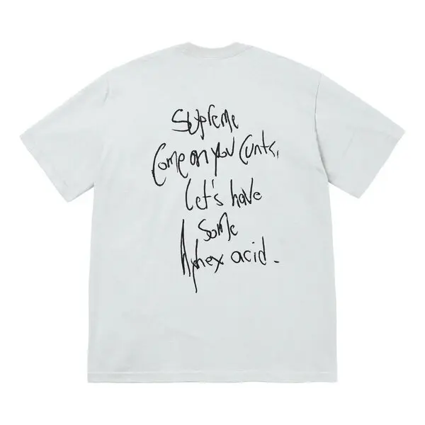 Supreme X Aphex Twin Windowlicker T-shirt - Cement