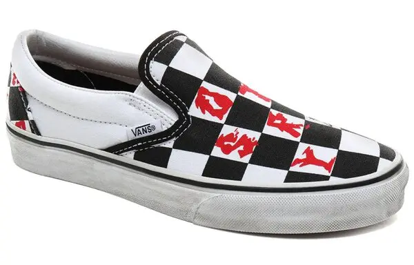 VANS X Vivienne Westwood Anglomania Slip-on Sneakers - Black/white