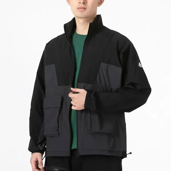 Adidas Colorblock Logo Jacket