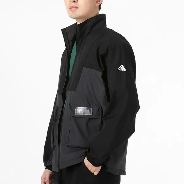 Adidas Colorblock Logo Jacket