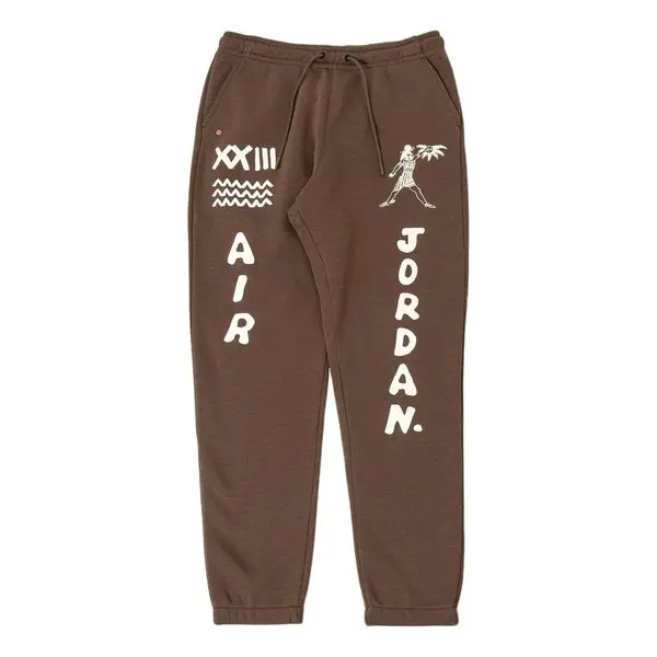 JORDAN Flight Artist Series Sweatpants - Tan