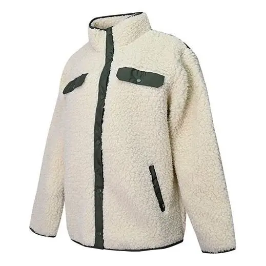 VANS Casual Polar Fleece Sports Jacket - Creamy