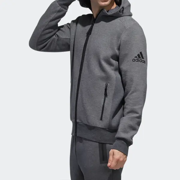 Adidas Double Knit Hooded Jacket