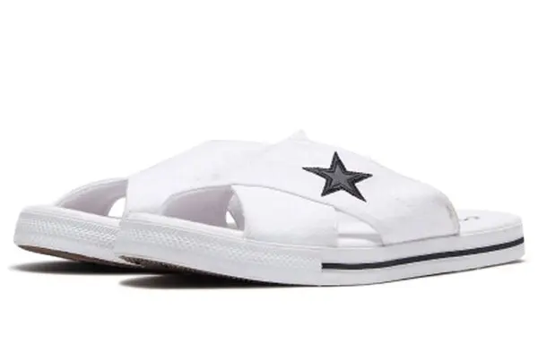 CONVERSE One Star Canvas Slide