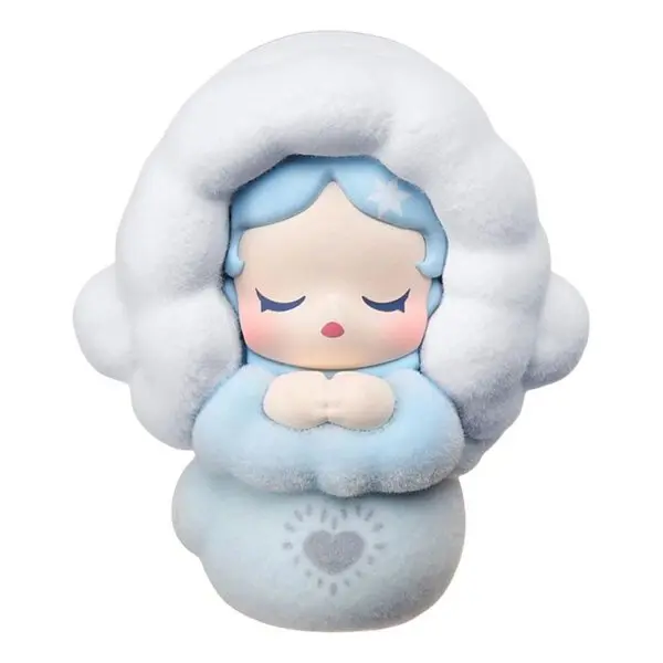 POP MART Pop Bean Fluffy And Cozy Figure 'skullpanda Fuzzy Snowman' Secret Edition - Multi-color