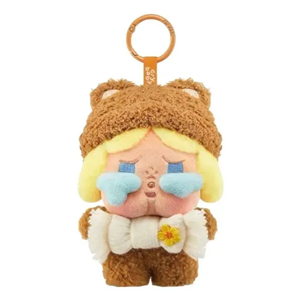 POP MART Crybaby Fuzzy Bear Plush Pendant - Multi-color