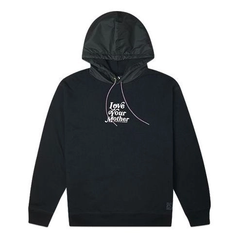 CONVERSE Renew Retro Dark Hoodie - Black