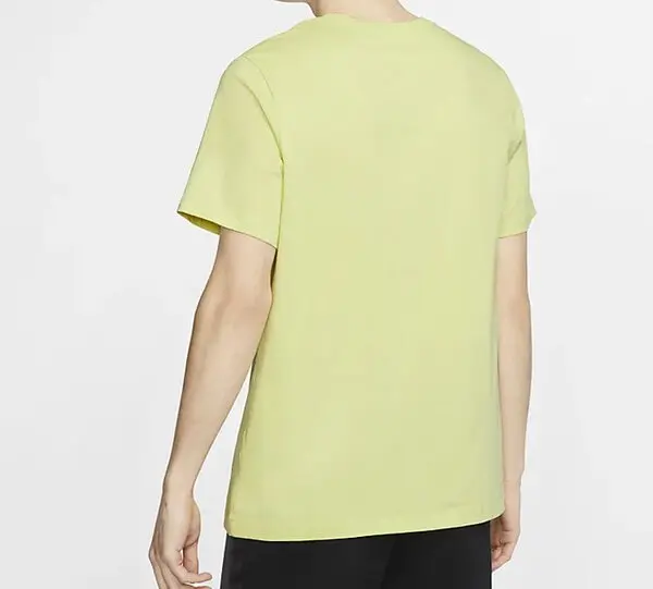 Nike Air Logo Cotton Short Light Lime - Yellow