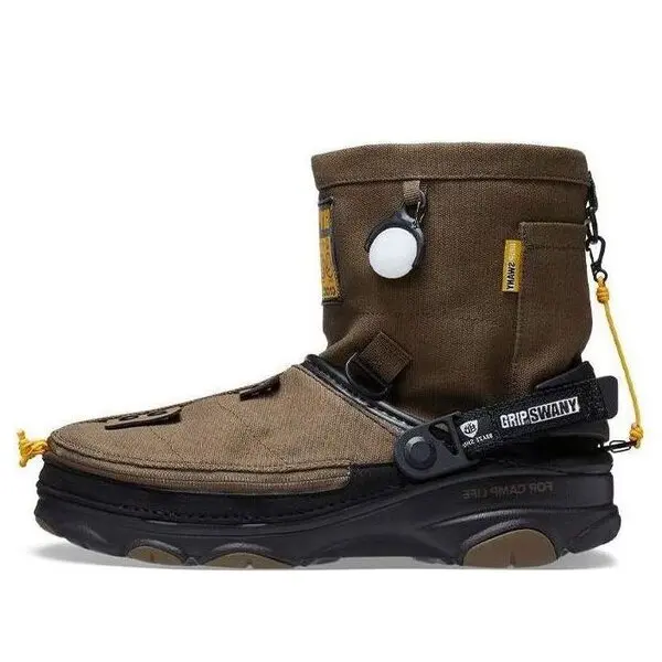 CROCS Grip Swany X Atmos X All-terrain Clog - Browngray