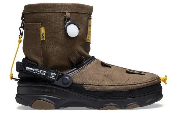 CROCS X Grip Swany X Atmos All-terrain Clog - Browngray