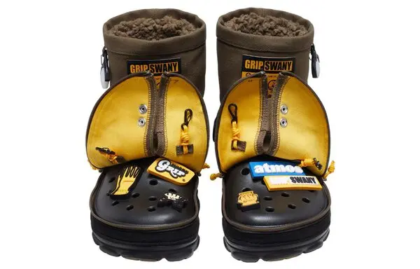 CROCS X Grip Swany X Atmos All-terrain Clog - Browngray