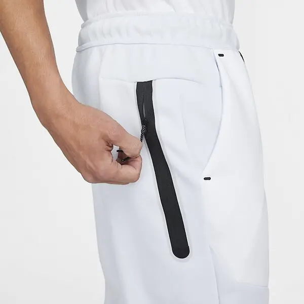 Nike Tech Fleece Jogger Pants 'grey White - Grey/white/black