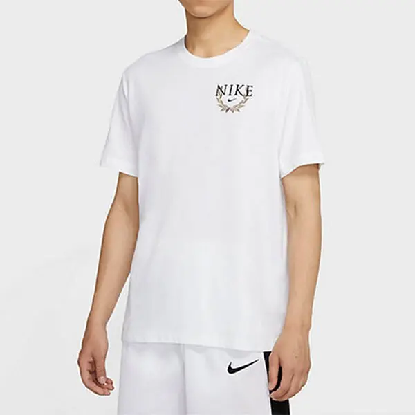 Nike Dri-fit Engineered For Victory Basketball Short Sleeve - White