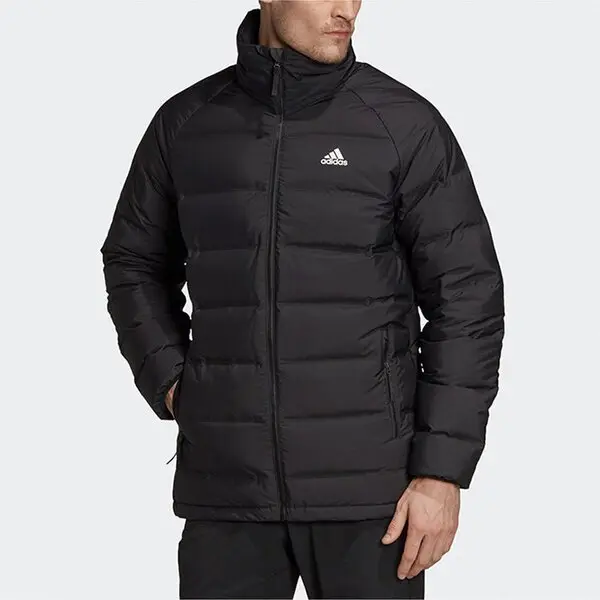 Adidas Helionic Down Jacket With Stand Collar