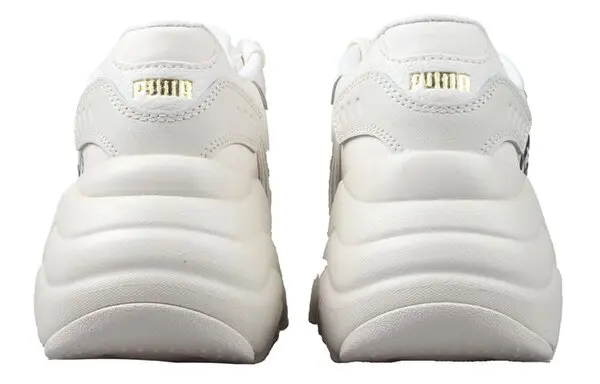 PUMA Pulsar Wedge Sneakers - White/pink