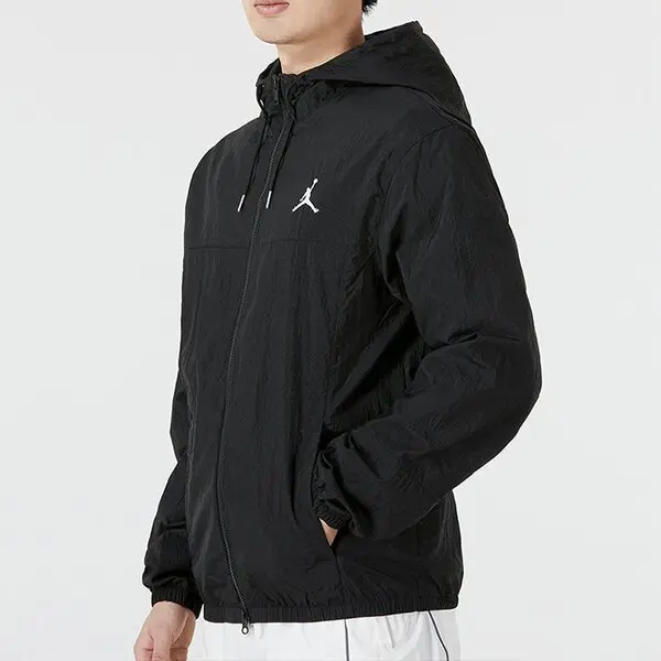 JORDAN Long Sleeve Zip Up Windbreaker Jacket