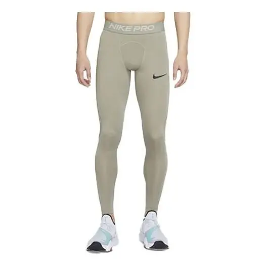 Nike Pro Sports Training Quick-drying Skinny Pants Militarygreen - Light Army Green