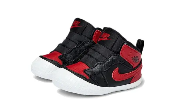 JORDAN 1 Bootie Cb Banned Sneakers - Black