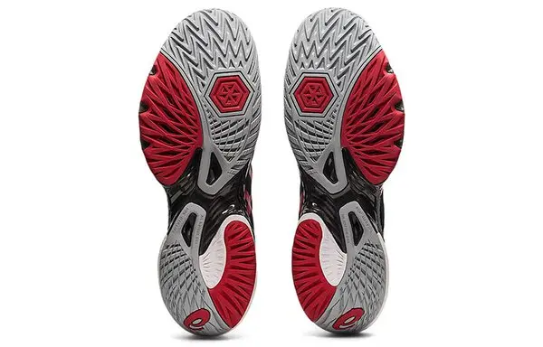 Asics Metarise Mid Top Training Sneakers - Black/red