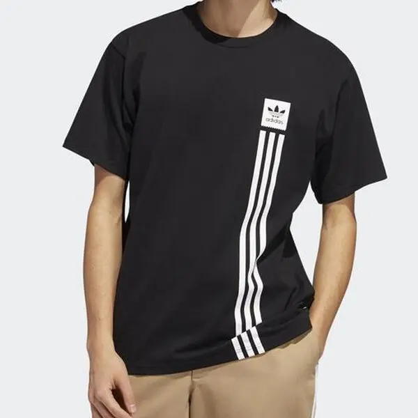 Adidas Originals Bb Pillar Logo Printing Short Sleeve