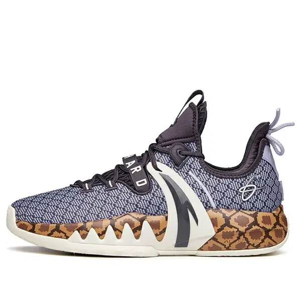 ANTA Gordon Hayward 2 Low Basketball Shoes - Grey/white/brown