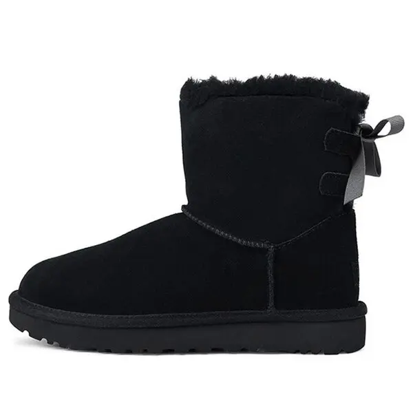 UGG Mini Continuity Bow Boots - Black