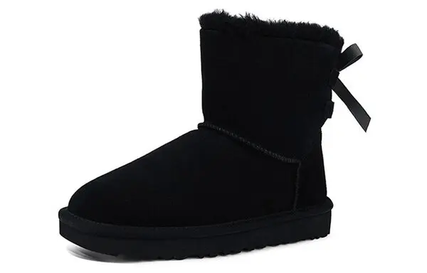 UGG Mini Continuity Bow Boots - Black