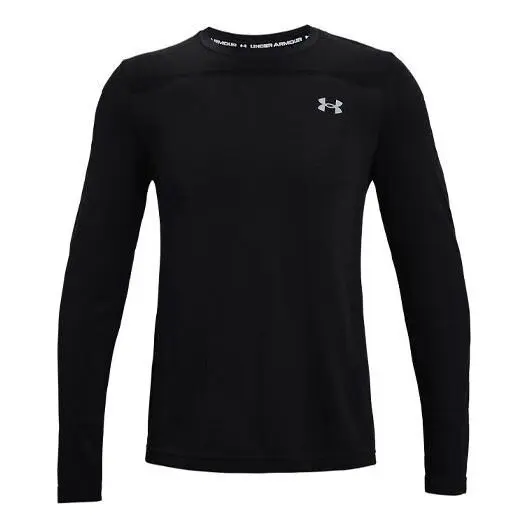 Under Armour Seamless Long Sleeve T-shirt - Black