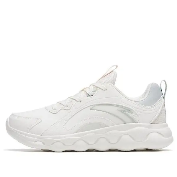 ANTA Athletic Lace-up Sneakers - White/grey