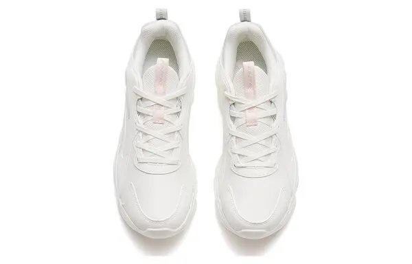 ANTA Athletic Lace-up Sneakers - White/grey