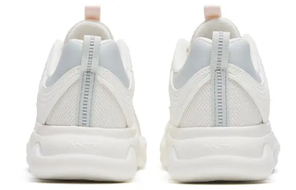 ANTA Athletic Lace-up Sneakers - White/grey