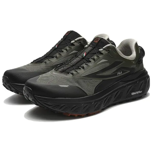 FILA Boa Explorer Sneakers - Green/black