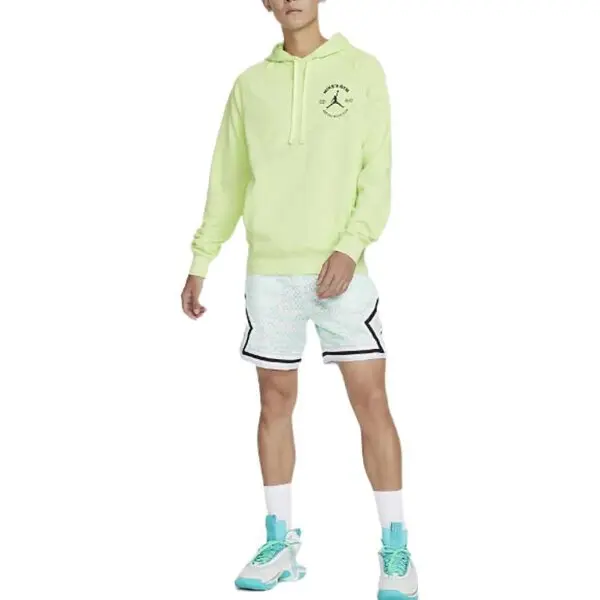 JORDAN Solid Color Drawstring Hoodie - Default Colorway