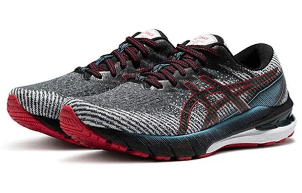 Asics Gt-2000 10 Athletic Sneakers - Blackgrey/red