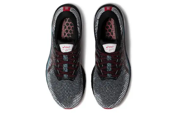 Asics Gt-2000 10 Athletic Sneakers - Blackgrey/red