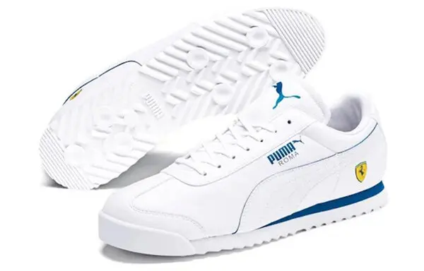 PUMA Ferrari X Sf Roma Sneakers - White/blue