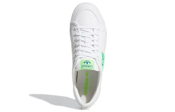 Adidas Nizza Trefoil Sneakers - White/green