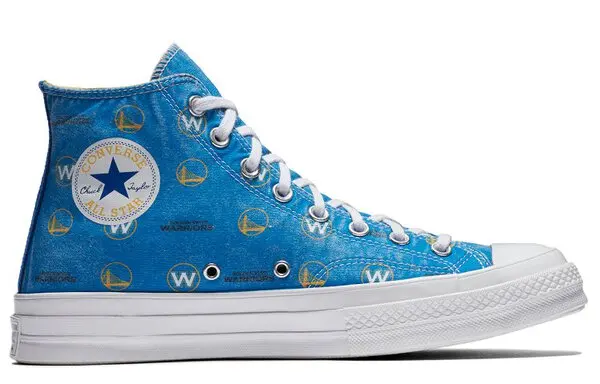 CONVERSE Nba X Chuck 70 Hi "golden State Warriors" Sneakers - Blue