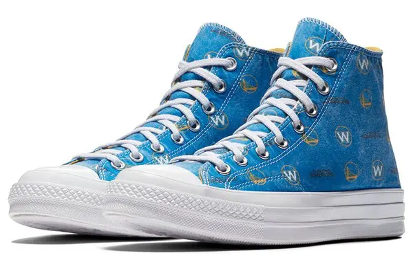 CONVERSE Nba X Chuck 70 Hi "golden State Warriors" Sneakers - Blue
