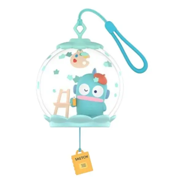 POP MART Sanrio Characters Sweet Dream Bubble House Hangyodon - Multi-color