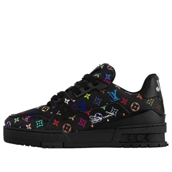 LOUIS VUITTON X Takashi Murakami Skate Sneakers - Black/multi-color