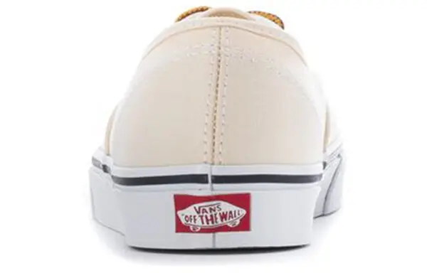 VANS Authentic Low Top Sneakers - Creamyellow